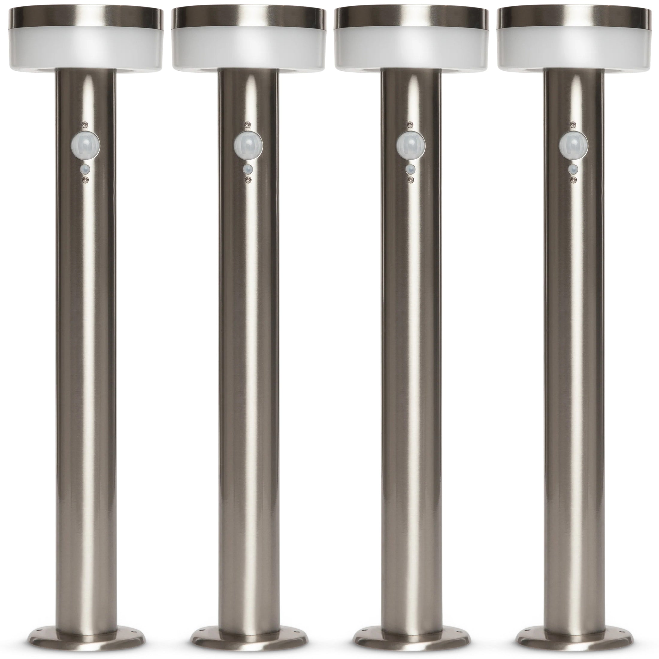 Solar Bollard Light | Stainless Steel | Motion Sensor – Hoselink USA