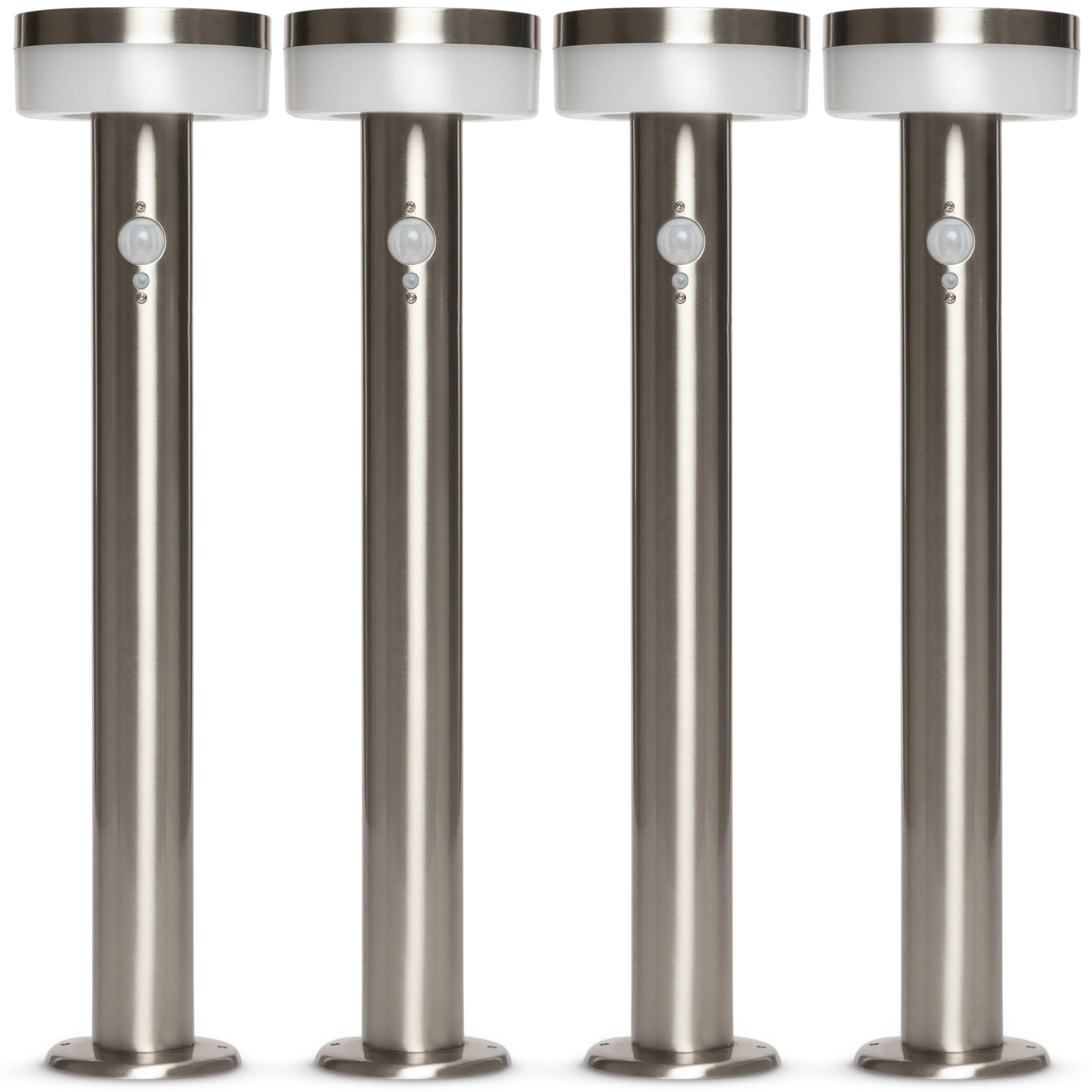 Solar Bollard Light | Stainless Steel | Motion Sensor – Hoselink USA