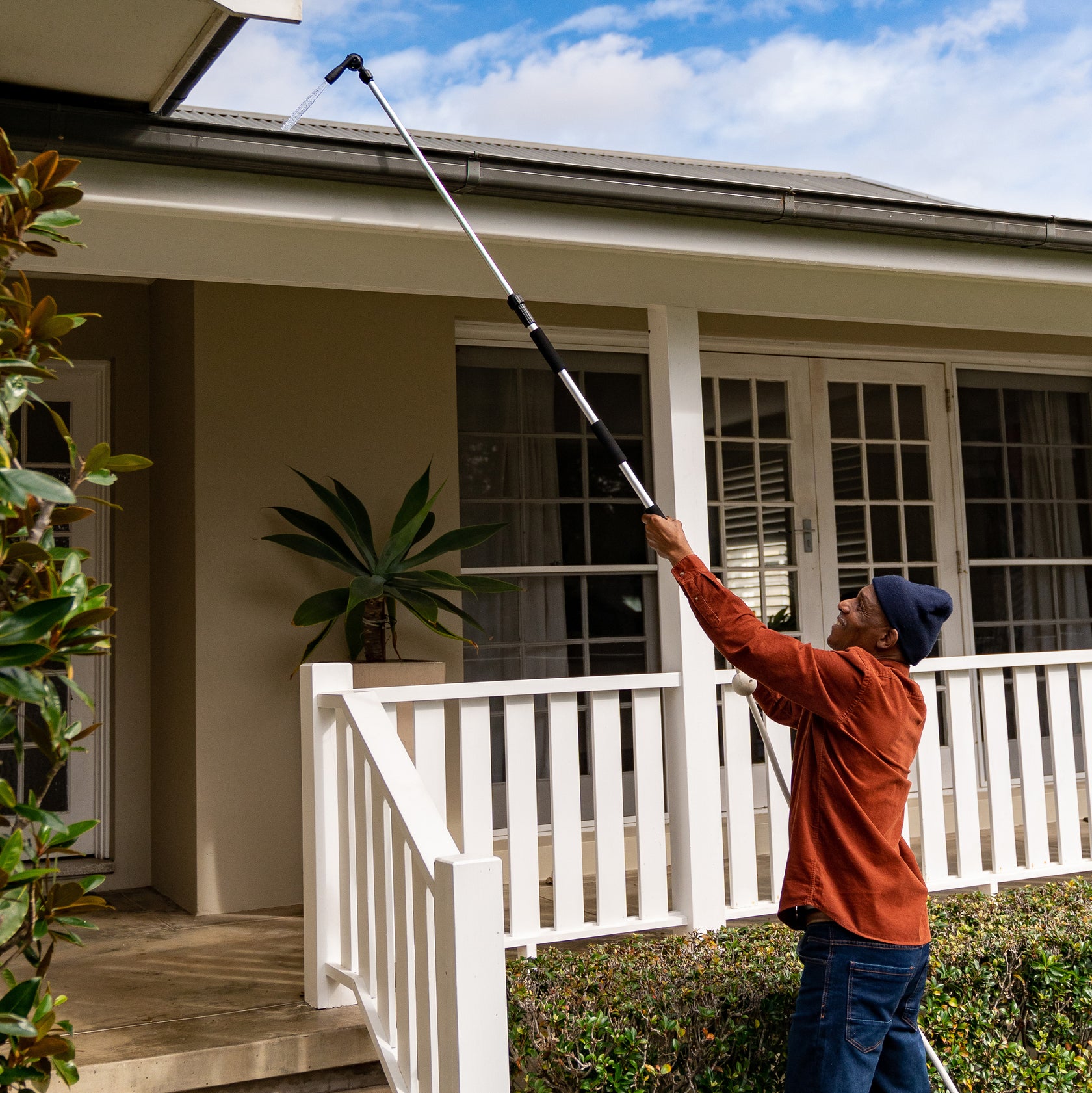 Gutter Cleaner Hose Attachment | Extended Reach | Lightweight ...